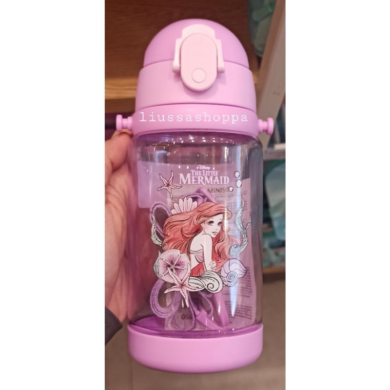 Jual Botol Miniso - Disney The Little Mermaid Collection Plastic Water ...