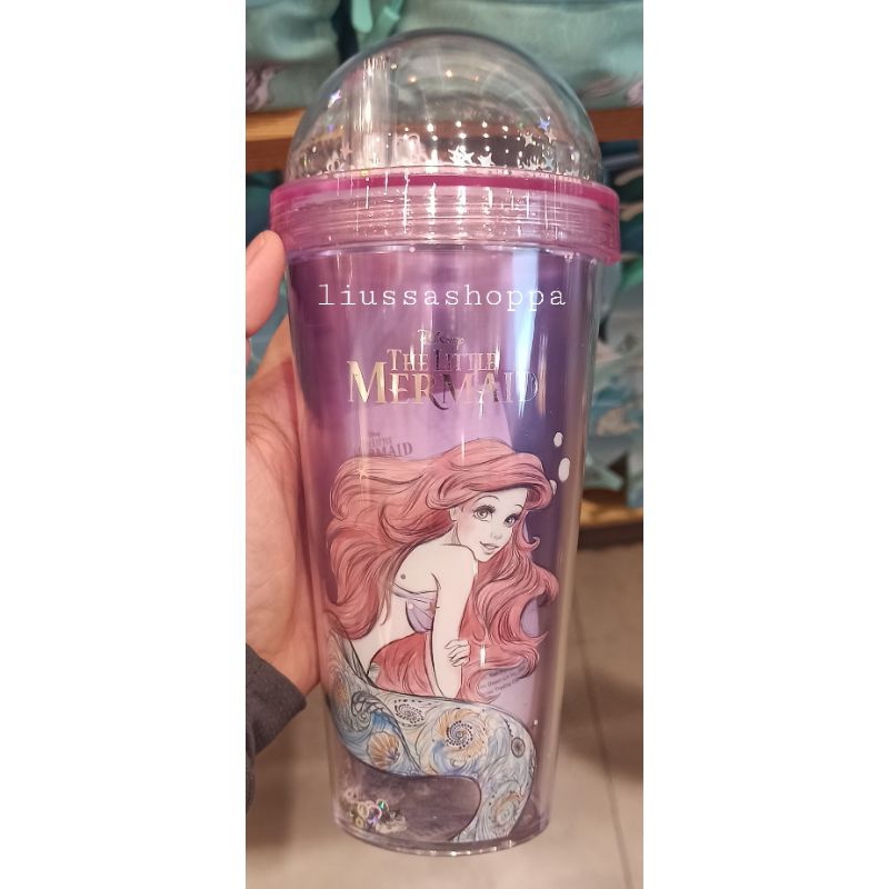 Jual Tumbler Miniso - Disney The Little Mermaid Collection Double Wall ...