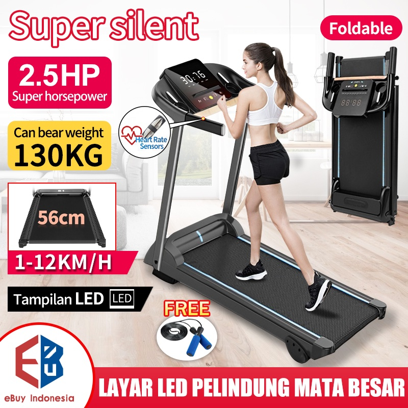 Jual Treadmill Elektrik eBuy /Treadmill Listrik Lipat Rumah /Treadmill ...