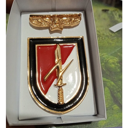 Jual emblem tni ad-emblem baret raider full logam terbaru | Shopee ...