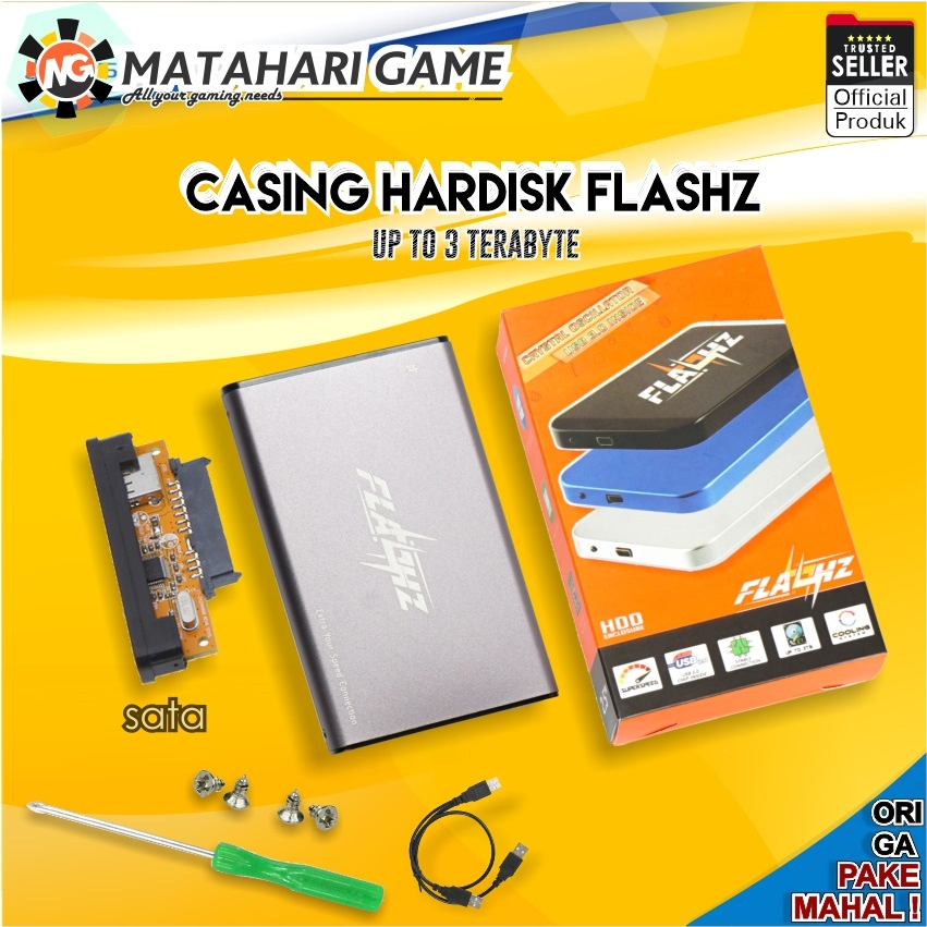 Jual Casing Hdd Sata 2.5" Flashz Oscillator 3.0 /Casing Hardisk ...