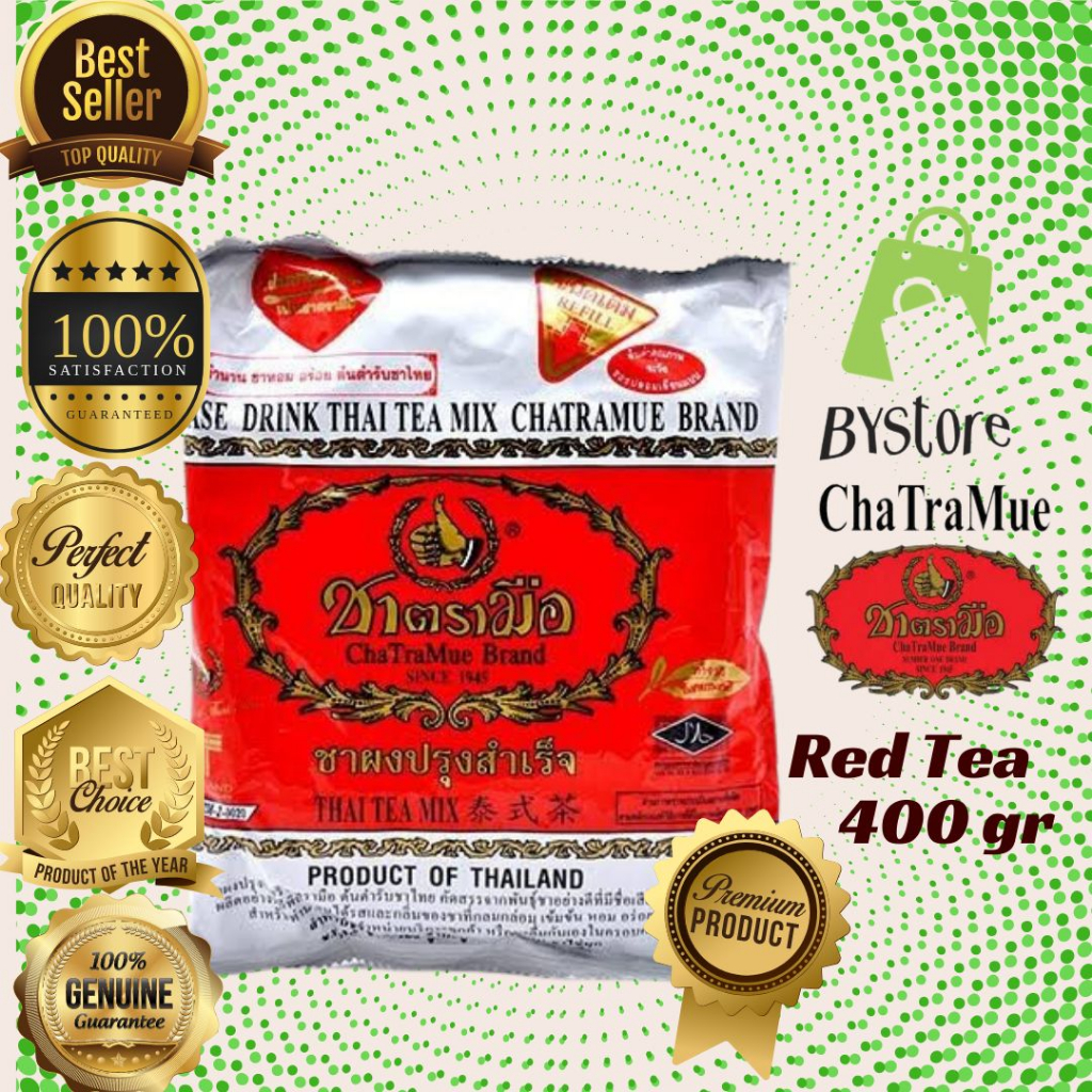 Jual Thai Tea Mix Original Chatramue 400gr | Shopee Indonesia