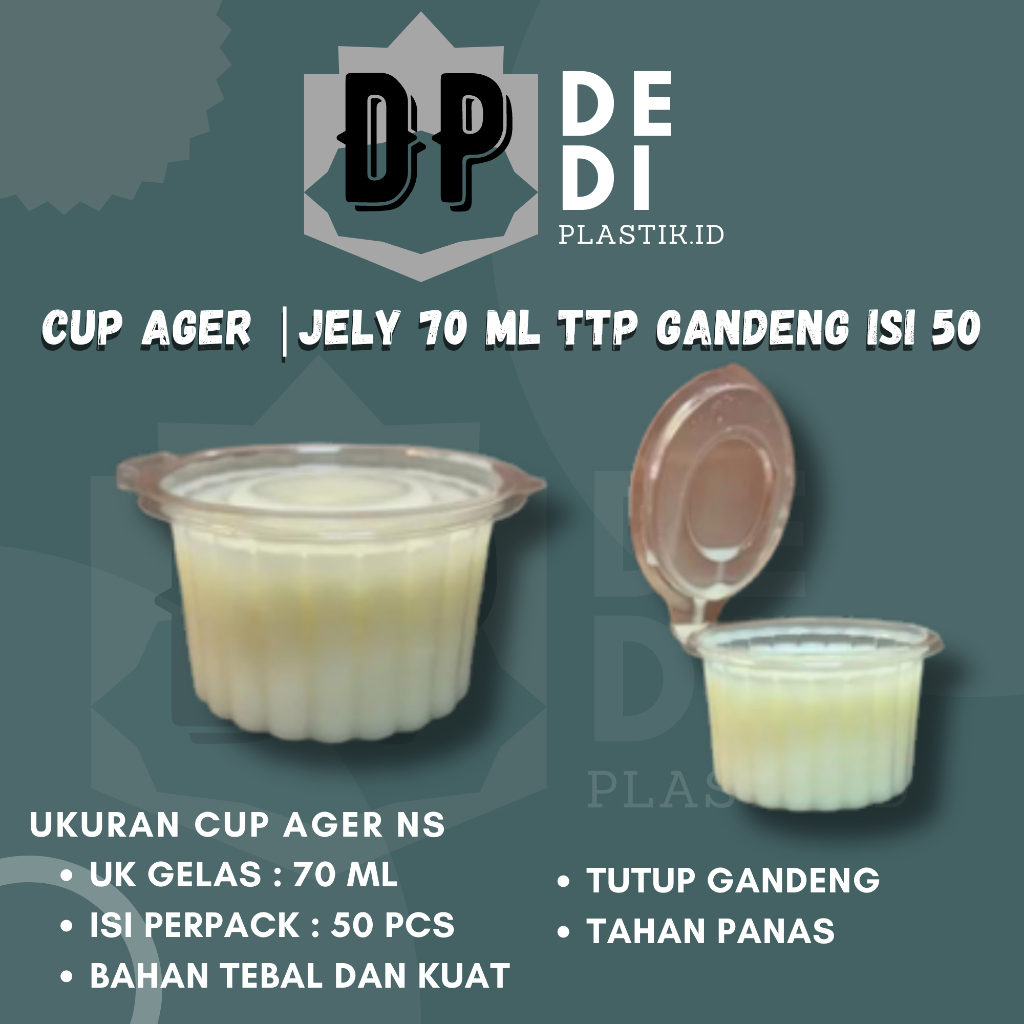 Jual Cup ager / Cup sambel ukuran 70 ml dan 35 ml cap ns kuat tebal isi ...
