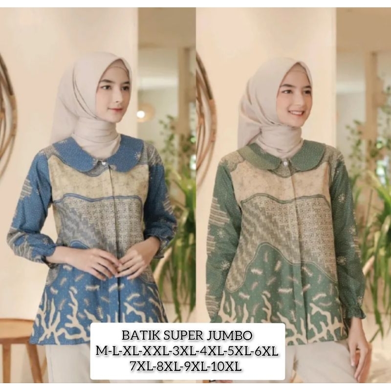 Jual Batik jumbo BIG SIZE JUMBO XXL XXXL 3L 4L 5L MURAH BATIK JUMBO ...