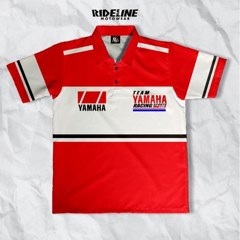 Jual POLOSHIRT KEMEJA TEAM YAMAHA RACING SPORT VINTAGE | Shopee Indonesia