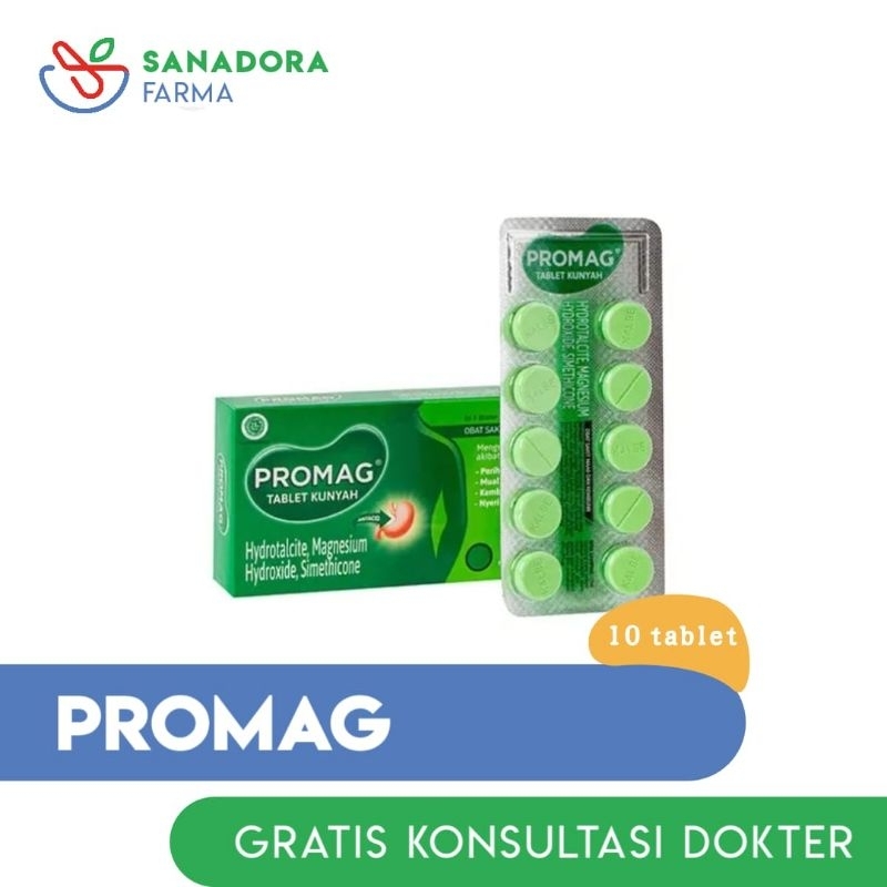 Jual PROMAG STRIP ISI 10 TABLET - Obat Maag Dan Asam Lambung | Shopee ...
