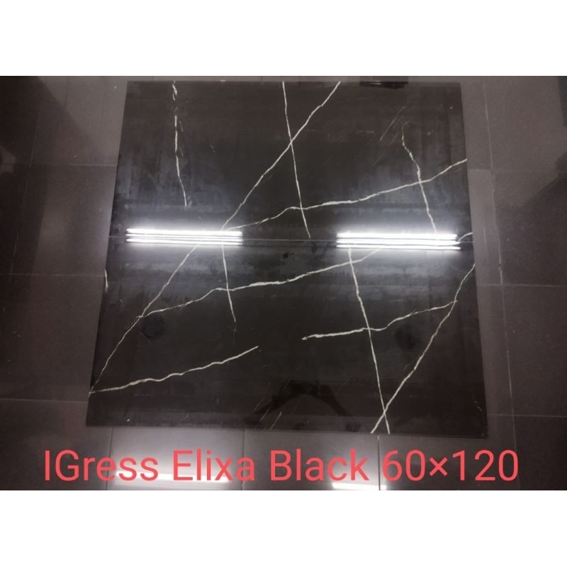 Jual granit Igress 120*60 hitam kilap | Shopee Indonesia