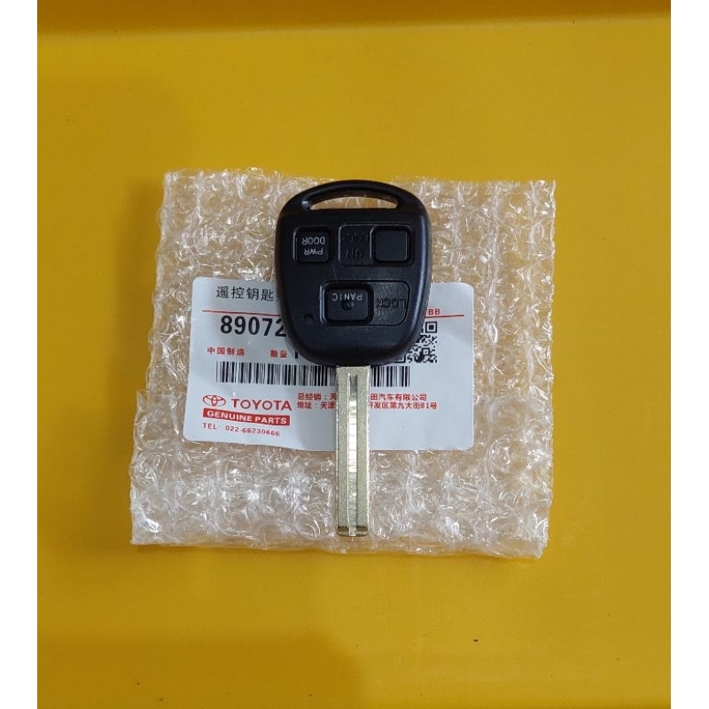 Jual kunci toyota Harrier lengkap transmiter remote dan chip ...