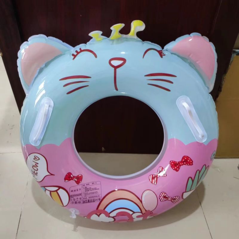 Jual Ban Renang Pelampung Berenang Bulat Anak 60cm dengan Handle ...