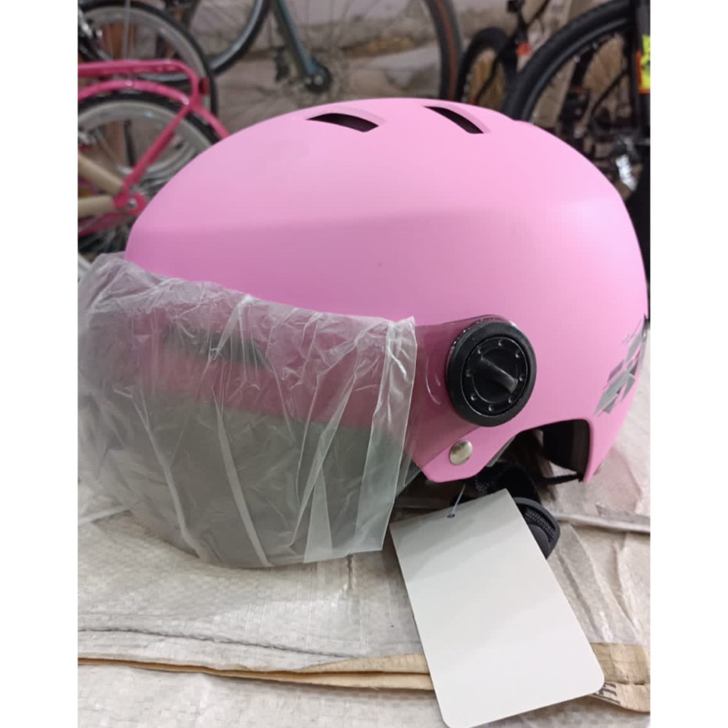 Jual Helm Sepeda batok element (Pink) | Shopee Indonesia