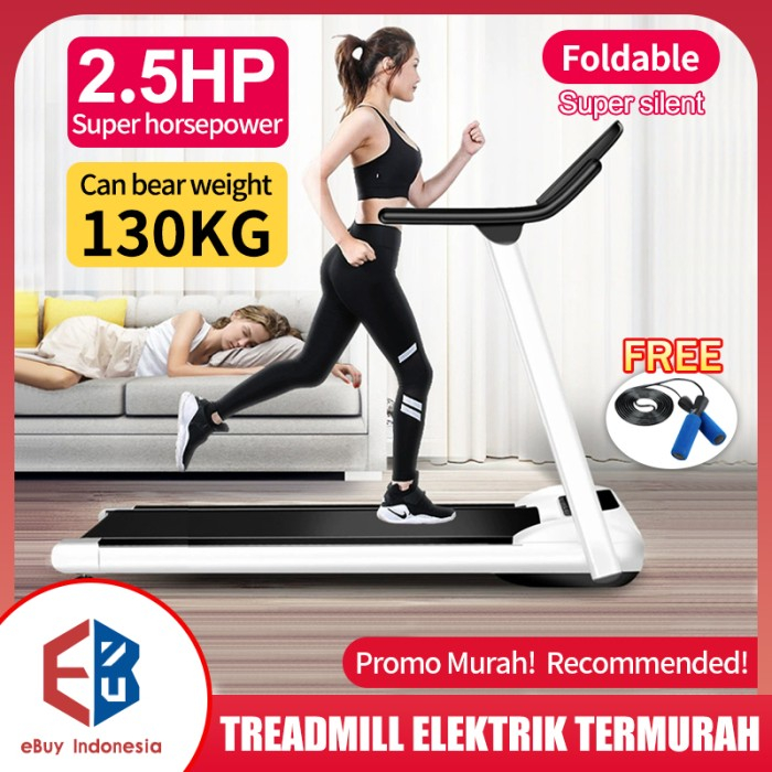 Jual Treadmill Elektrik eBuy Alat Fitness Latihan Gym Equipment Running ...