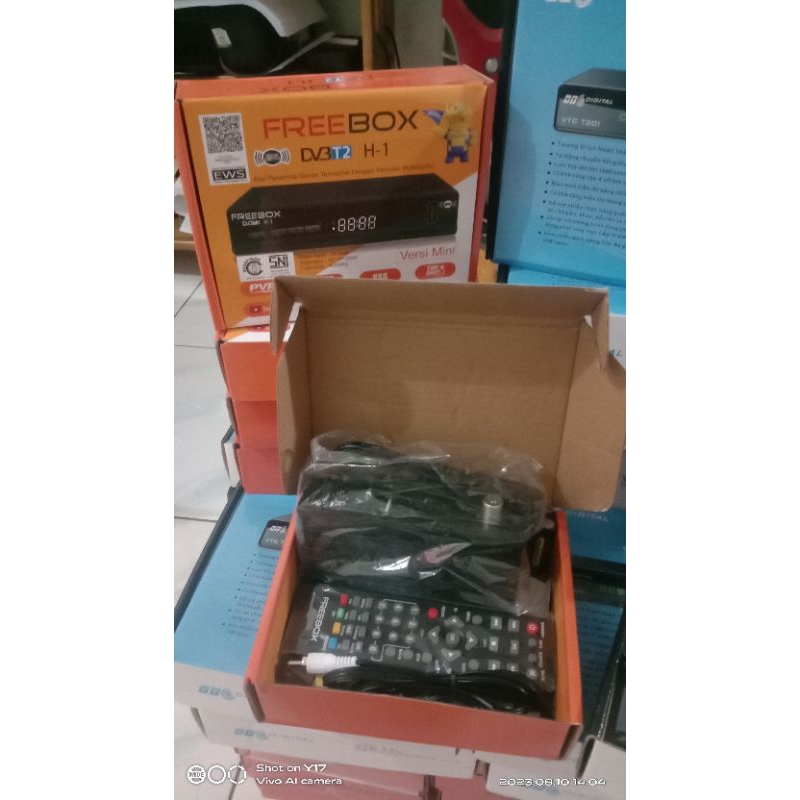 Jual set top box FREEBOX Mini DVB T2 H1 digital receiver | Shopee Indonesia
