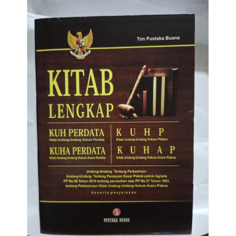 Jual KITAB LENGKAP KUH PERDATA KUHA PERDATA KUHP KUHAP | Shopee Indonesia
