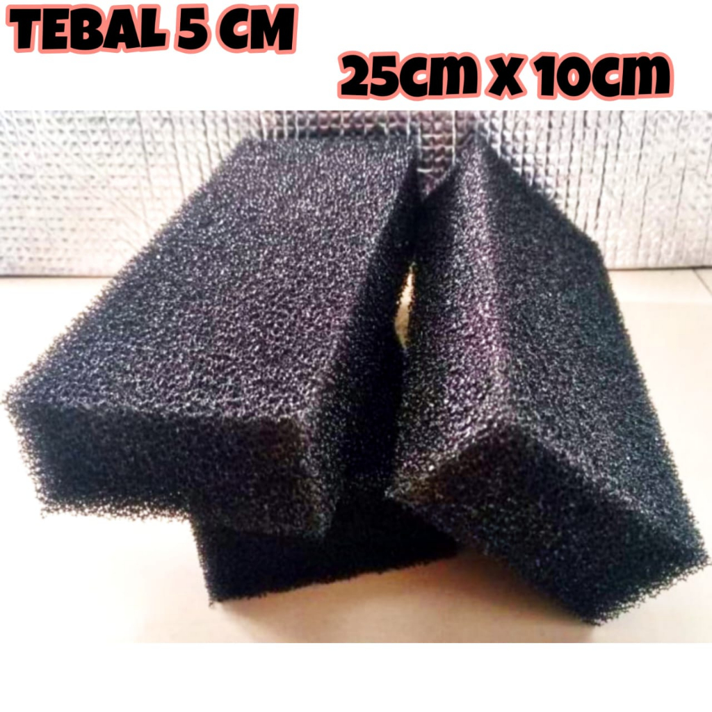 Jual bio sponge japan foam filter aquarium kolam koi bakteri 25 cm x ...