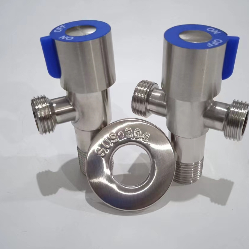 Jual SUS-304 Stop Kran Cabang Shower Toilet Tunggal / Ganda 1/2 inch/Single Double Stop kran ...