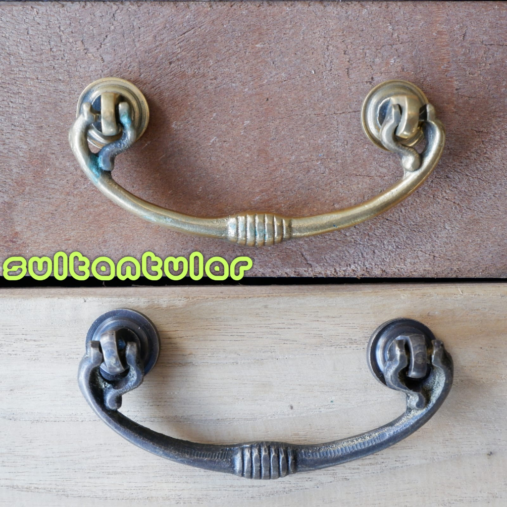 Jual Handle laci minimalis kuningan antik | Shopee Indonesia