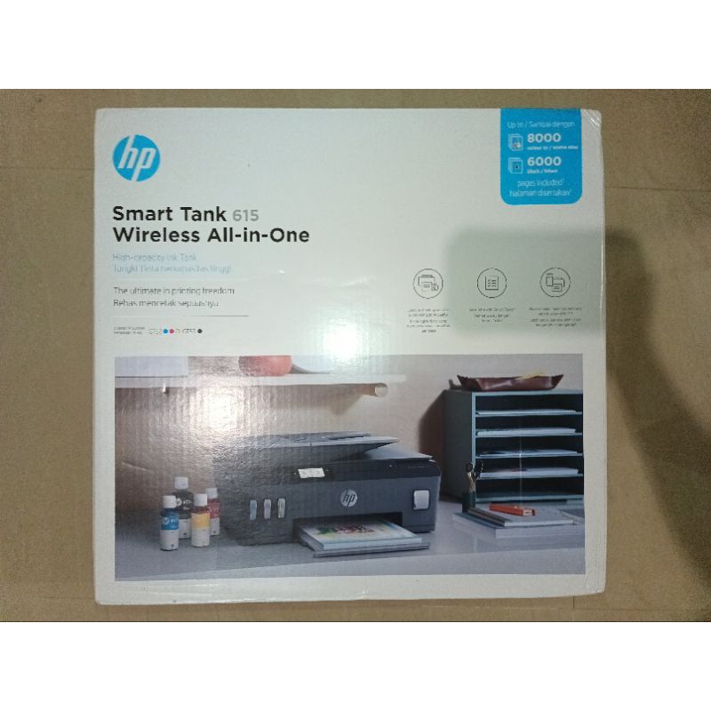 Jual Printer Smart Tank HP 615 , Print Copy Scan Fax wifi Adf bisa Copy ...