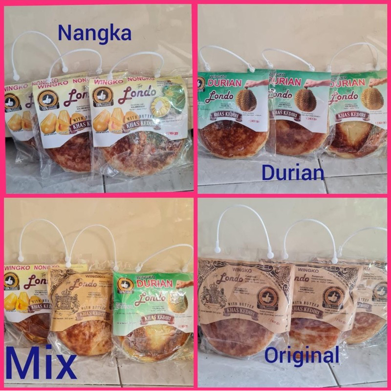 Jual Wingko londo/wingko babat all varian khas kediri | Shopee Indonesia