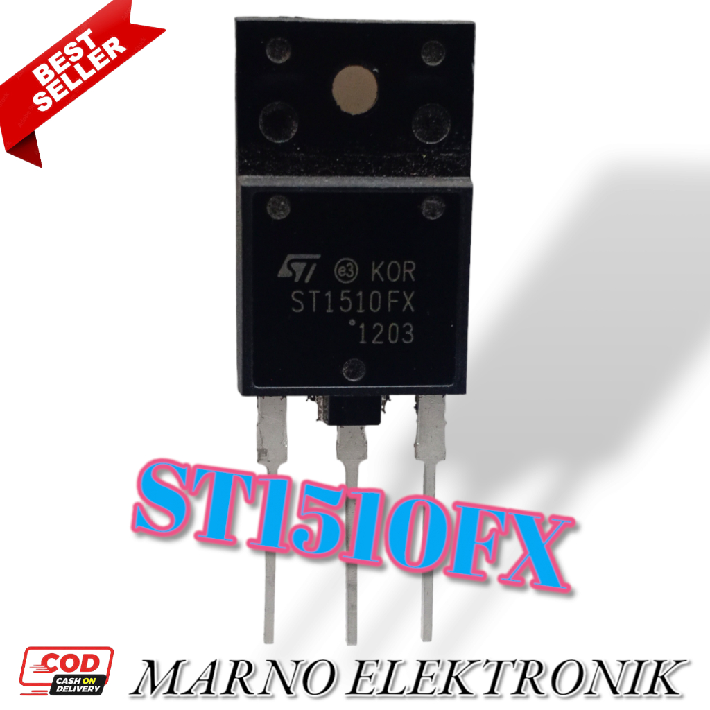 Jual IC TR TRANSISTOR ST1510FX ST 1510FX ST1510 1510 FX ASLI ORIGINAL ORI | Shopee Indonesia