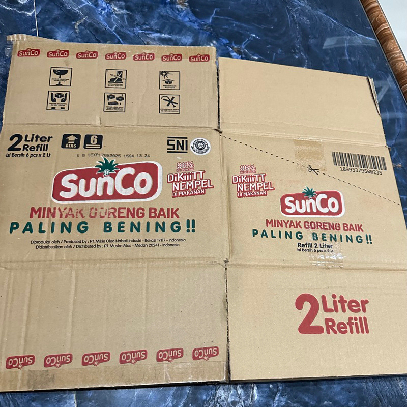 Jual KARDUS NYA SUNCO LEMBARAN SATUAN | Shopee Indonesia