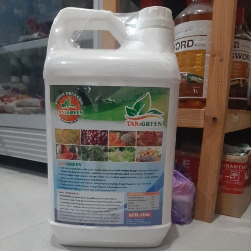 Jual PUPUK UREA CAIR TANI GREEN 5 LITER | Shopee Indonesia