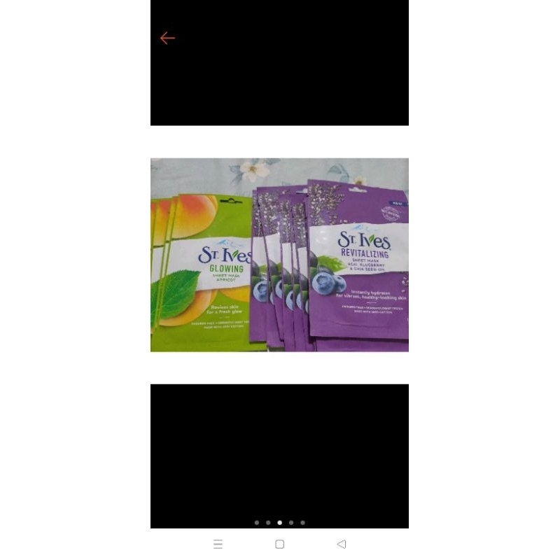Jual St ives mask isi 3 | Shopee Indonesia