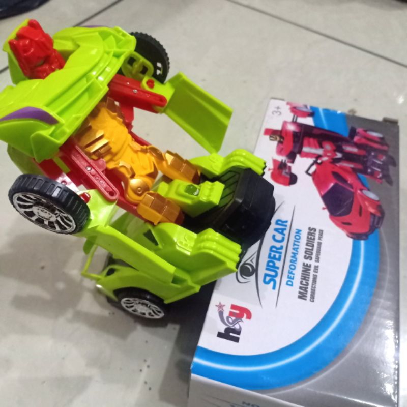 Jual MOBIL LAMBO JADI ROBOT DENGAN MUSIK DAN LAMPU | Shopee Indonesia