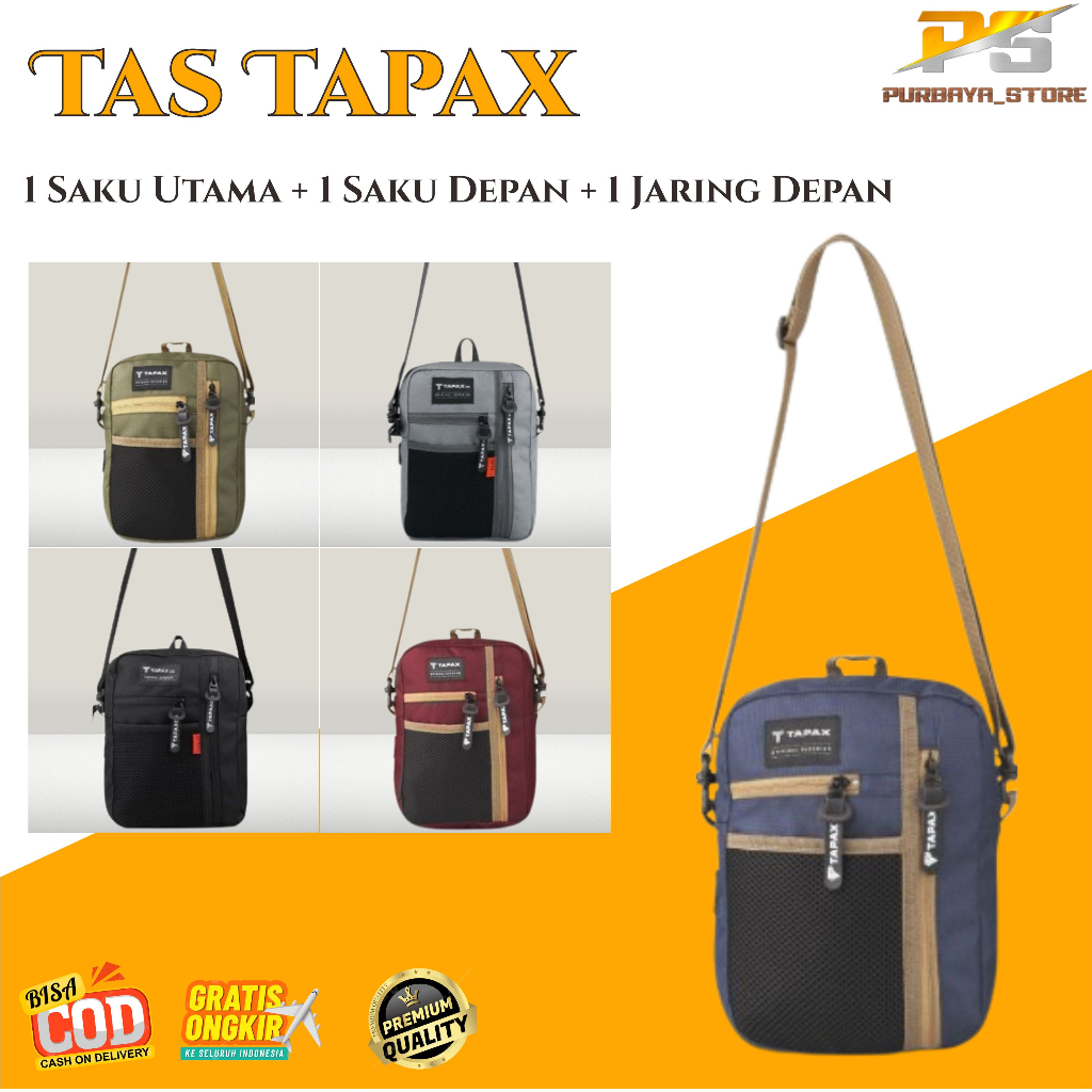 Jual BAYBAG / TAPAX BRITON ~ Tas Selempang Pria ~ Slingbag Shoulderbag ...