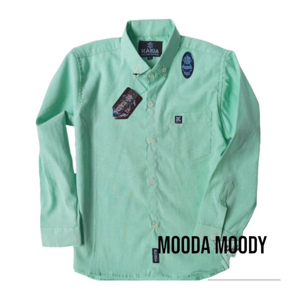 Jual Mooda Moody - Kemeja Anak laki Laki Lengan Panjang Warna Dusty ...