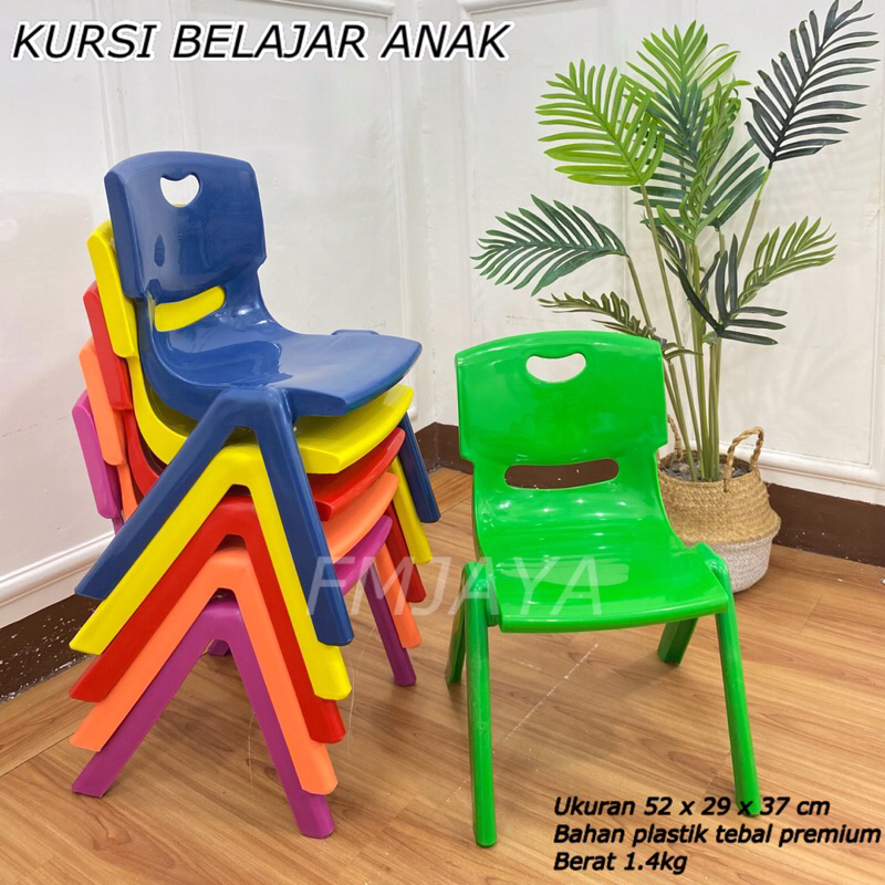 Jual [GP77] KURSI BELAJAR ANAK || BANGKU ANAK PLASTIK || KURSI TK/PAUD ...