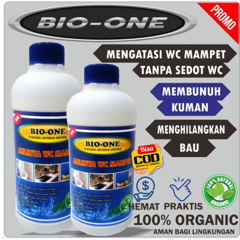 Jual BIO ONE OBAT WC MAMPET terbaik | Shopee Indonesia