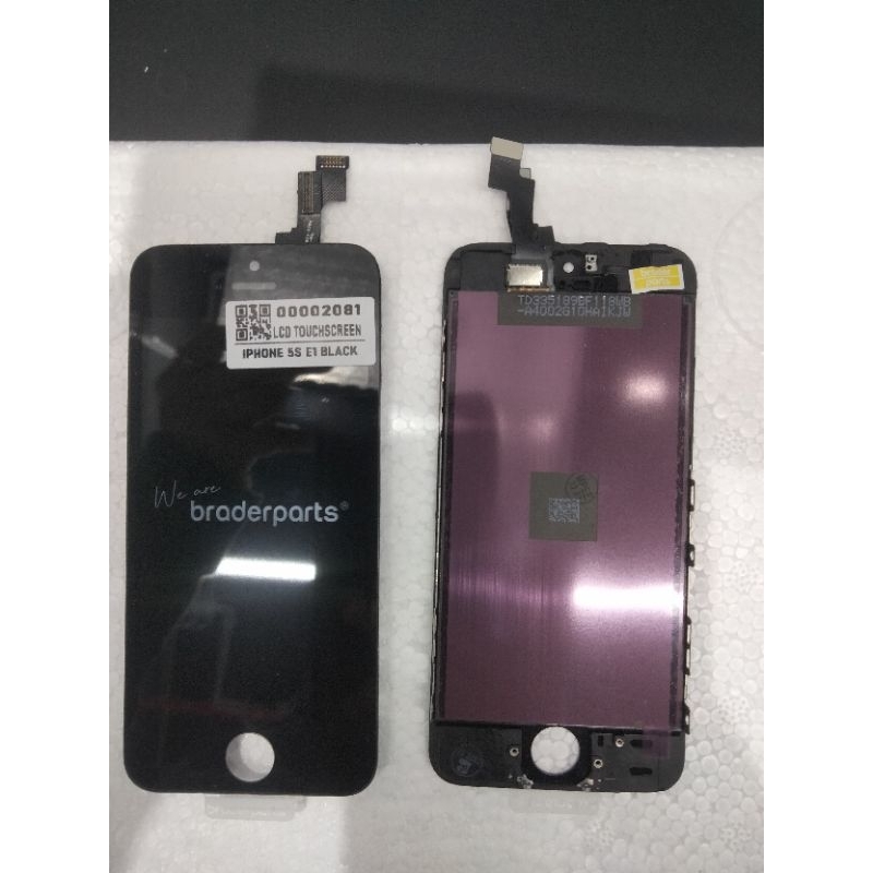 Jual LCD TOUCHSCREEN IP-5S E1 (BLACK) | Shopee Indonesia