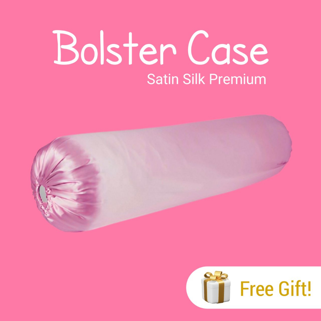 Jual SARUNG GULING SATIN SILK TEBAL PILLOW BOLSTER CASE MAXMARA PREMIUM | Shopee Indonesia