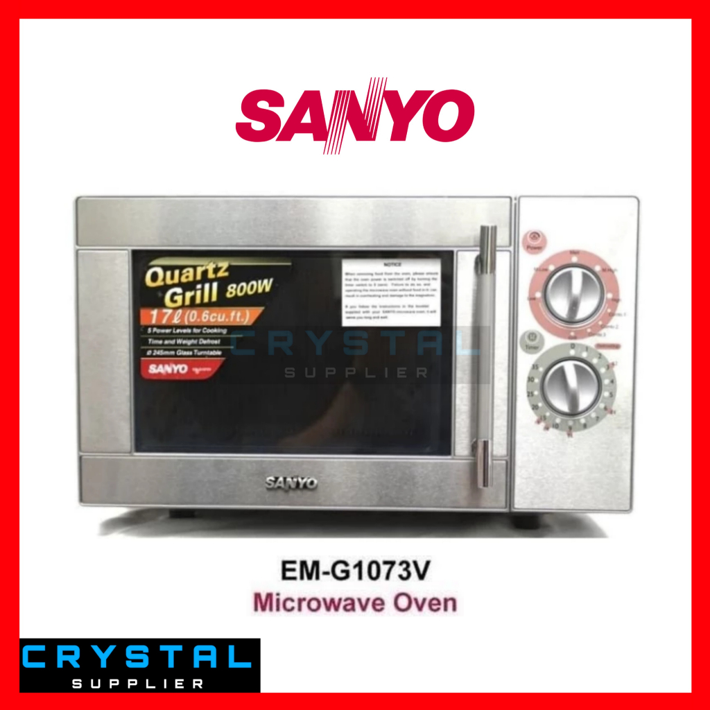 Jual MICROWAVE OVEN SANYO EM-G1073V EMG1073V EMG 1073 V Micro wave 700 ...