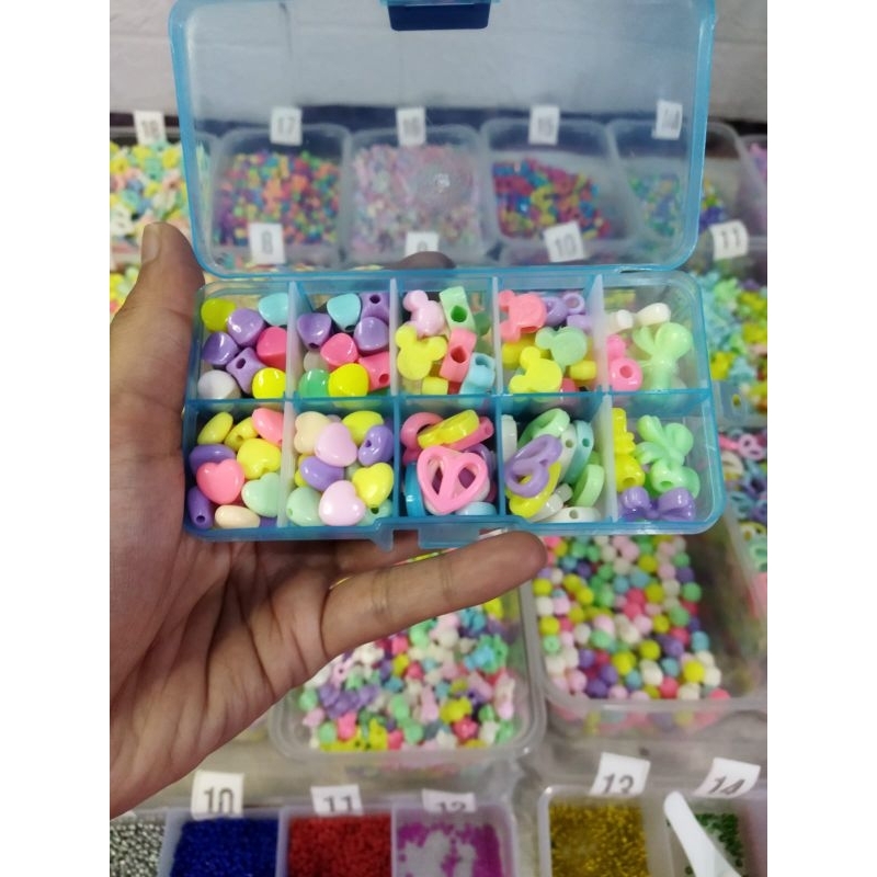 Jual BEADED DIY/ Kotak Manik Meronce/ meronce manik free box sekat ...