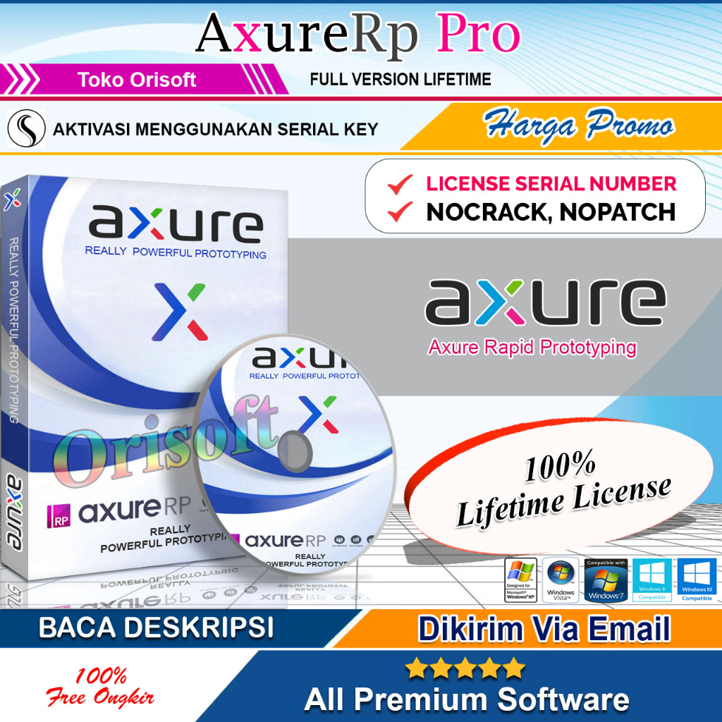 Jual [Mac Win] License Axure RP 9 Versi Pro, Enterprise Dan Team Edition Lifetime | Shopee Indonesia