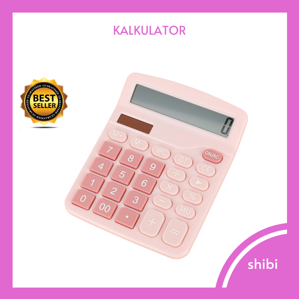 Jual KALKULATOR BESAR BEST SELLER DUAL POWER | Shopee Indonesia
