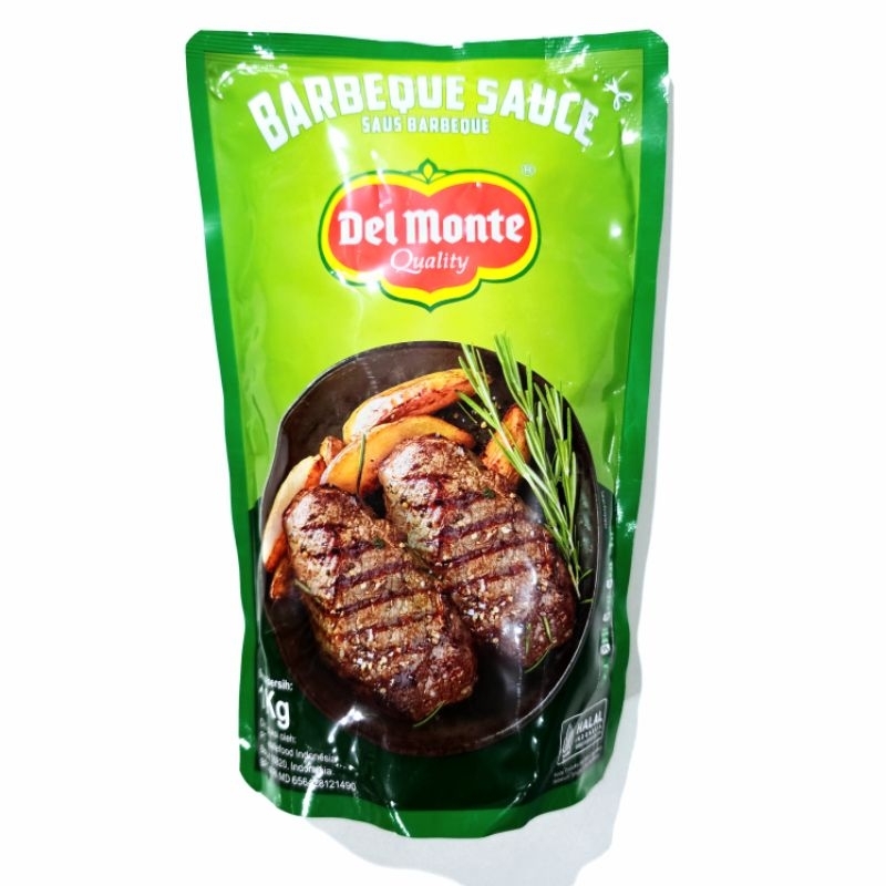 Jual DELMONTE saus BBQ 1kg | Shopee Indonesia