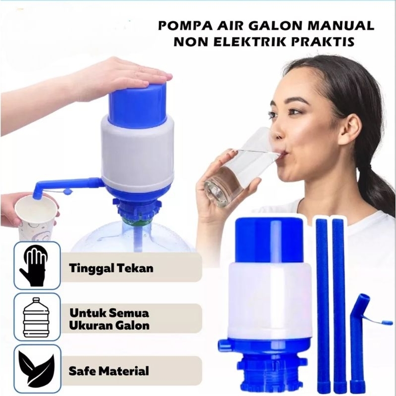 Jual Pompa Galon Air Manual Portable Galon Water Pump Hand Press ...