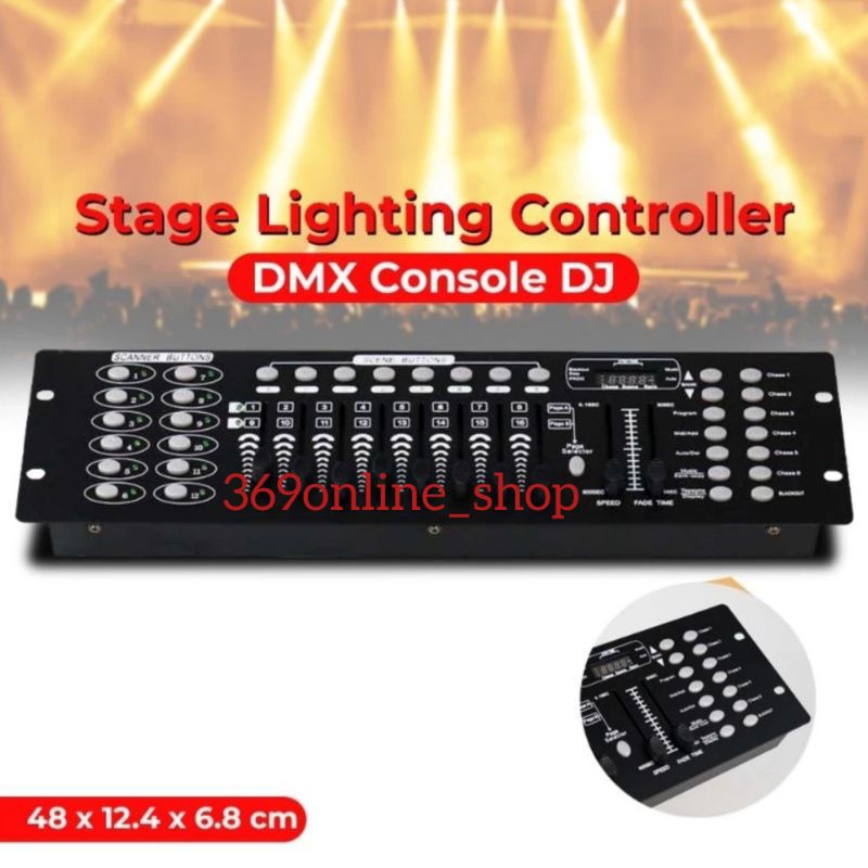 Jual Mixer lighting dmx 512 dmx512 Stage Lighting controller original mixer laser / mixer moving ...