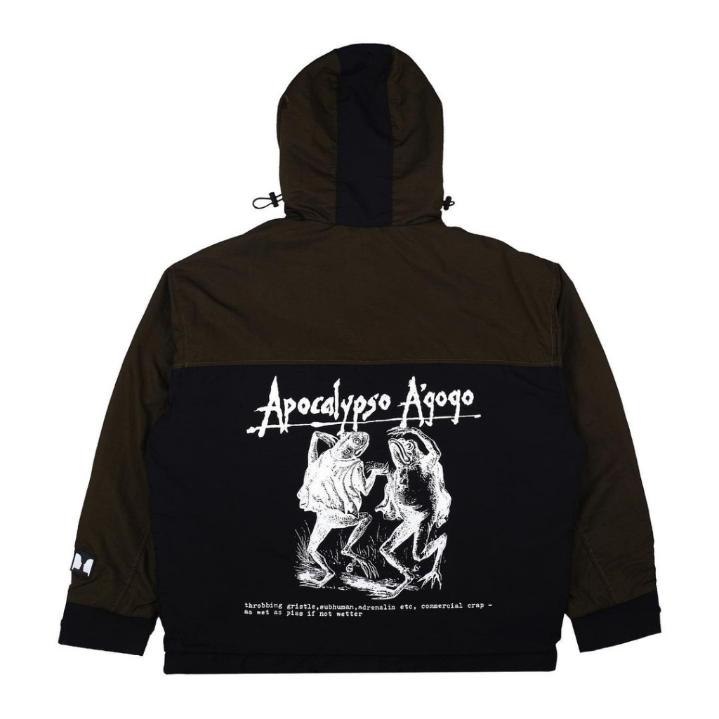 Jual POISON FOREVER APOCALYPSO UTILITY NYLON JACKET OLIVE BLACK ...