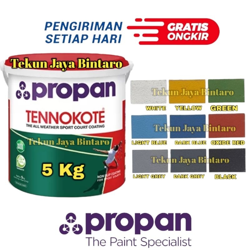 Jual CAT KHUSUS LAPANGAN TENNOKOTE TNK-1000WA PROPAN BERBAGAI WARNA (4 ...