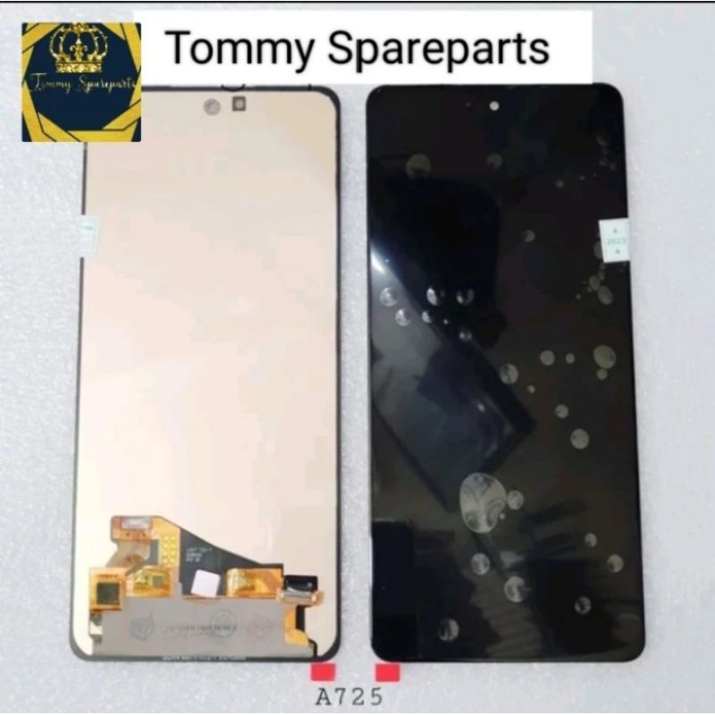 Jual LCD TOUCHSCREEN SAMSUNG GALAXY A72 A725 A725F ORIGINAL OLED FINGERPRINT FUNGSI | Shopee ...