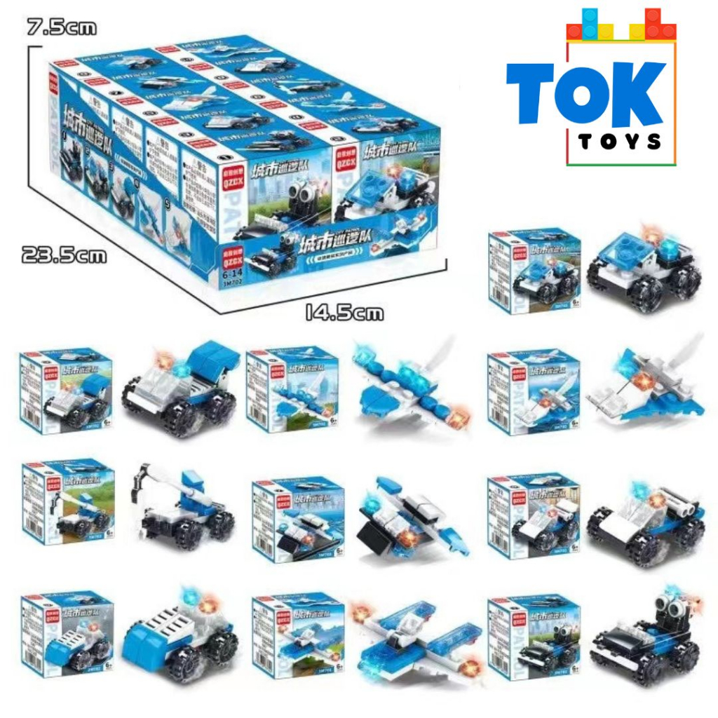 Jual TOK TOYS - LEGO Mobil Mobilan: Mainan Anak Nano Block 3D untuk ...