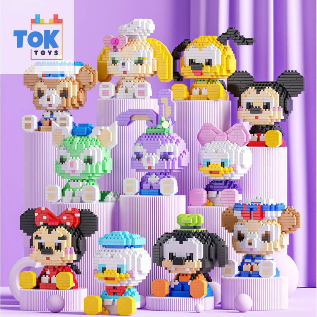 Jual TOK Toys - Nano Block BRICKS Karakter DIY Micro Bricks Mainan ...