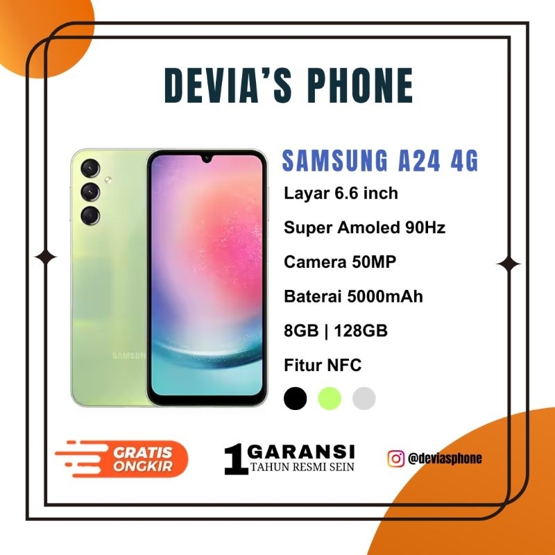 Jual Samsung Galaxy A24 4G | Shopee Indonesia