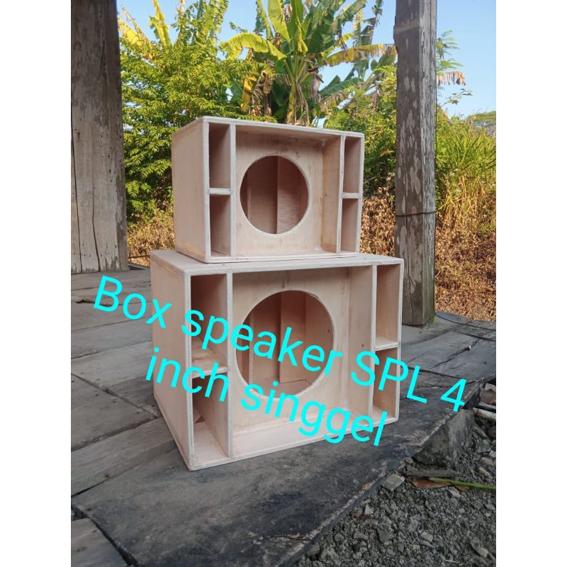 Jual Box SPL 4 inch singgel mentahan | Shopee Indonesia