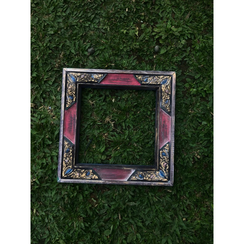 Jual frame klasik bali 25x25 | Shopee Indonesia