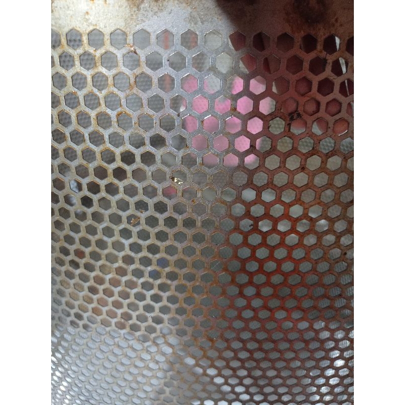 Jual plat besi lubang hexagonal 6mm tebal 0,8mm uk.120x50cm | Shopee ...