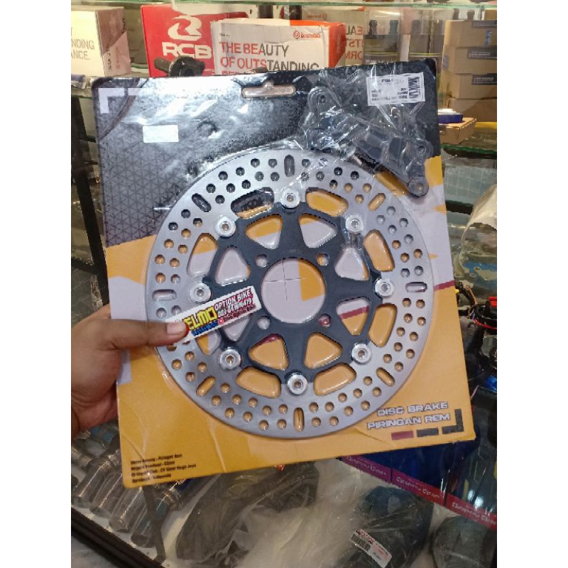 Jual Piringan cakram disc 260mm mos moz beat scoopy vario genio kaliper ...